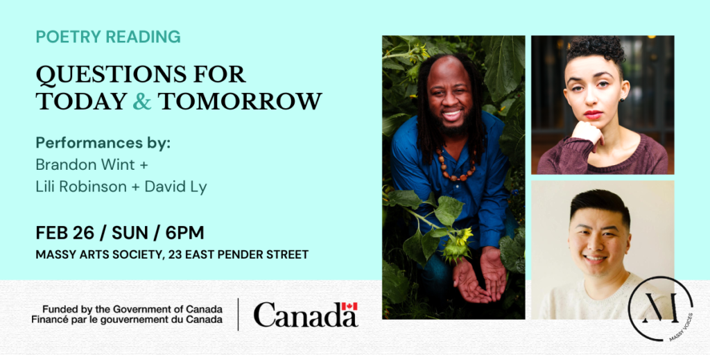 Watch: Questions for Today & Tomorrow: Poetry Reading with Brandon Wint ...