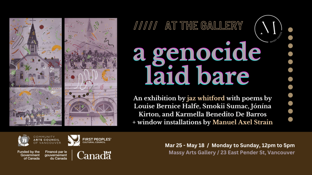 Watch: Opening Reception / a genocide laid bare with jaz whitford ...
