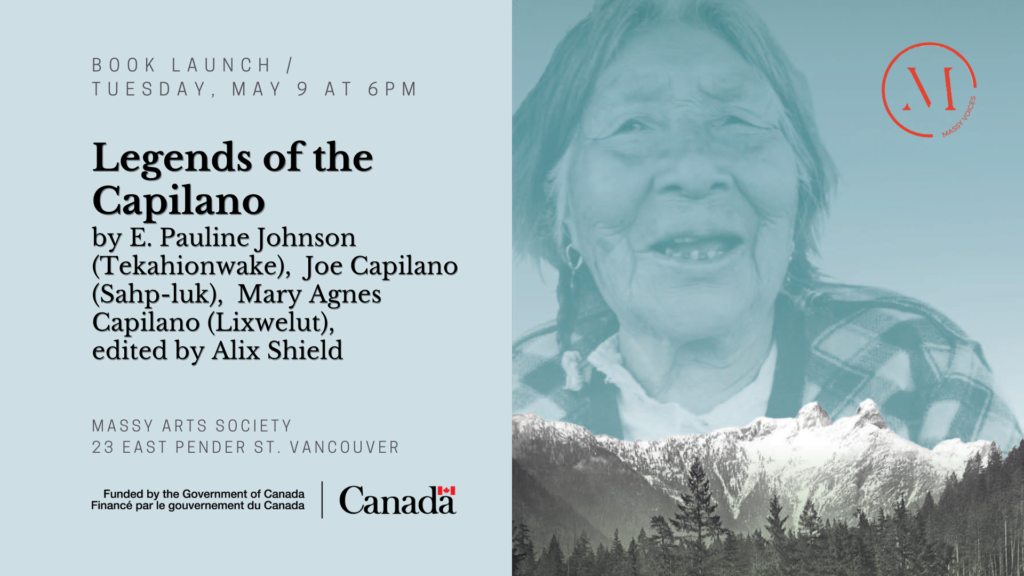 WATCH: Book Launch: Legends of the Capilano by E. Pauline Johnson ...